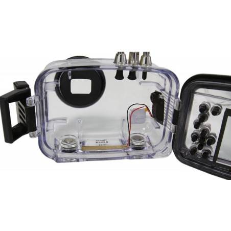 Fantasea housing acoustic and lighted humidity detector