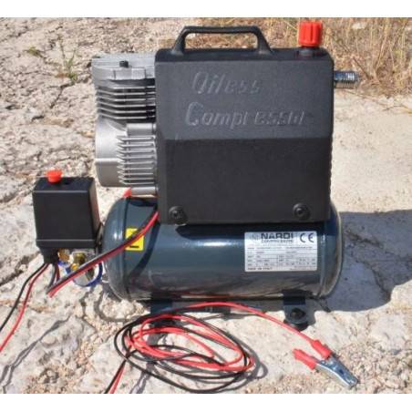 12V/24V NARDI SILVERSTONE 2 compressor 5L tank