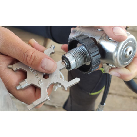 Tarantool 3.0 multifunction scuba tool + o'ring kit + box