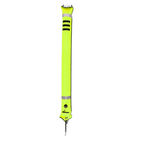 22/180 YELLOW closed parachute with metal tip|