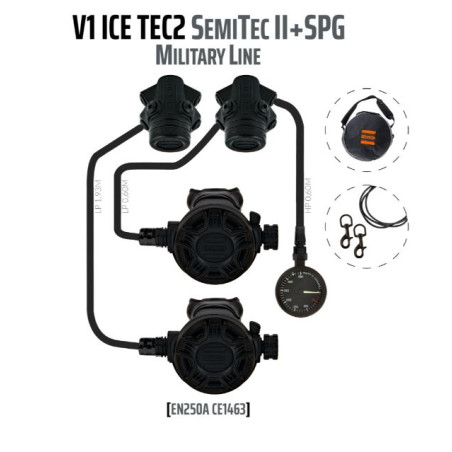 TECLINE V1 ICE TEC2 reversible regulator - MILITARY LINE