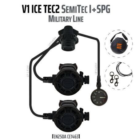 Tecline V1 ICE TEC2 Semi-Tec I Military Line regulator pack