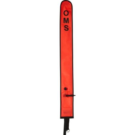 OMS 1 m orange semi-open landing chute with SLIM drain