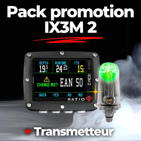 Ratio IX3M2 DEEP promo pack with pressure transmitter