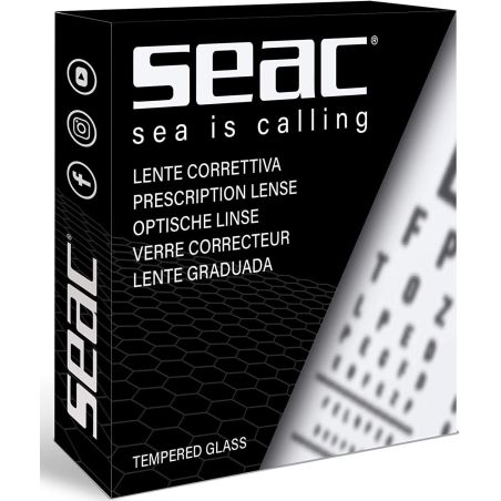 Prescription lenses for Seac diving masks