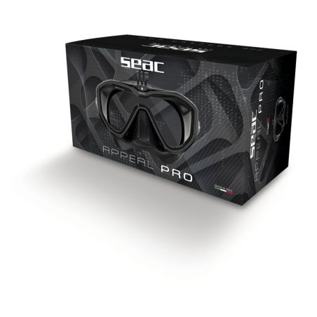 Seac APPEAL PRO mask with GoPro mount - black color