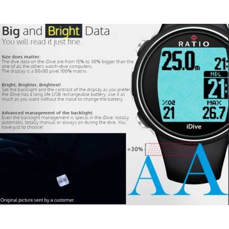 Ratio Dive Computer iDive Sport TECH+