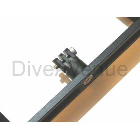 Platine GoPro bras flexibles Bigblue FLEXIGPTRAY