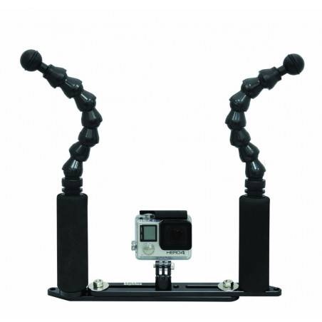 GoPro Adjustable tray w/ 7in flex arms Bigblue