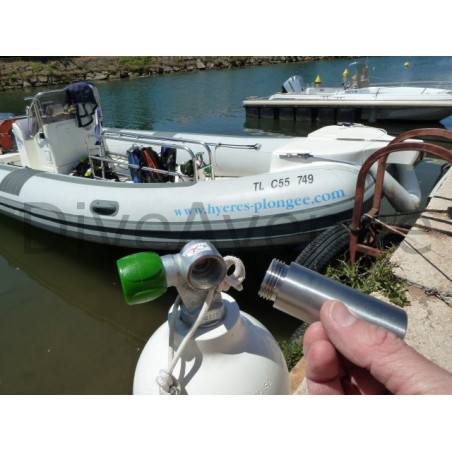 DIN scuba diving valve removal tool