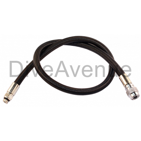 BCD hose 55cm nylon mesh black color choice