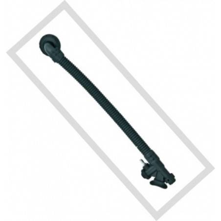 Complete inflator hose 40cm with inflator Tecline