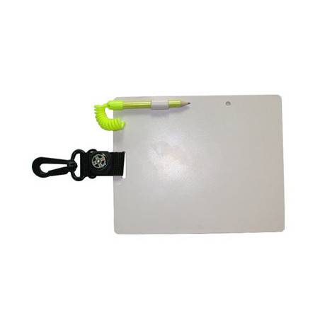 Diving writing slate with pencil 15cm x 10cm