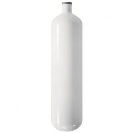 Steel diving bottle 3L 232bar short 42.5cm