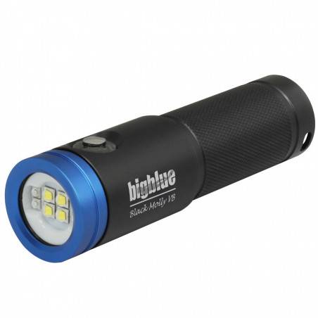 BIGBLUE Diving Light AL2600XWPB BLACK MOLLY VB BIGBLUE