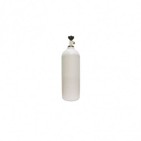 Buffer cylinder tank 20L 300bar with DIN 300bar valve