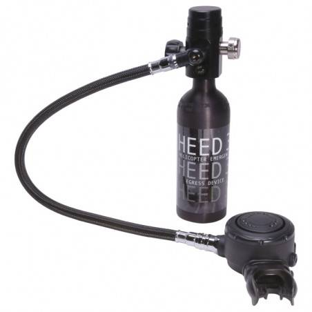 SPARE AIR HEED 3 kit with 2nd stage scuba regulator