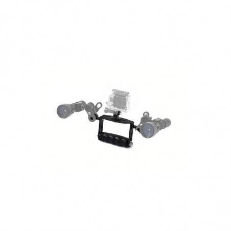 Goodman support with double spheres and tripod GoPRO