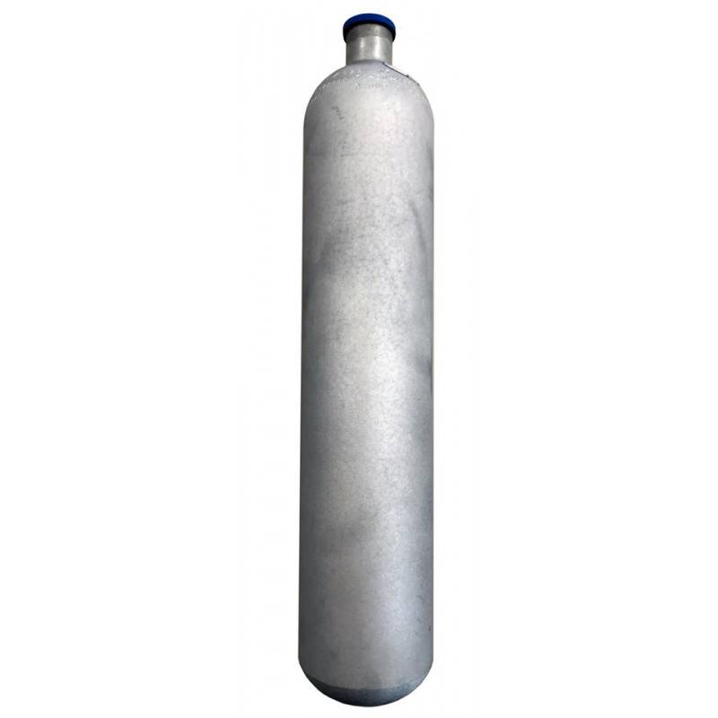 Scuba tank 12L long 232bar steel galvanized FABER - DIVEAVENUE